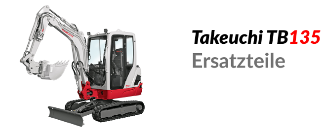 Takeuchi TB135 Pièces de rechange – Baumashop24
